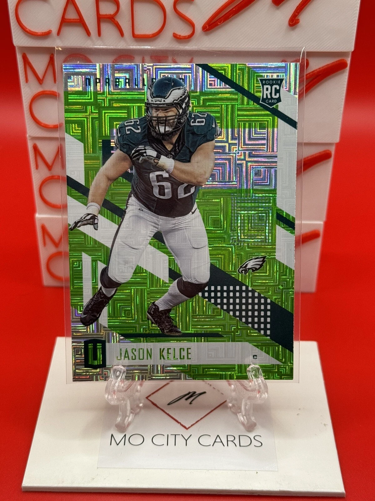 Jason Kelce 2017 Unparalleled #120 Lime Green Price Guide - Sports Card ...