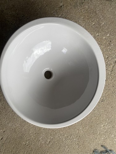 Very Large Fired Earth Round Basin sink countertop | eBay UK