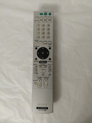 Sony Remote Control Av System for sale | eBay