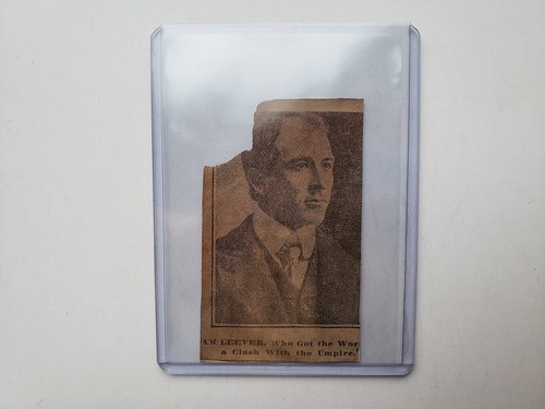 Sam Leever Pirates 1904 Sporting Life Gallery Star Panel VERY RARE! | eBay