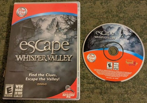 Lot of Escape Whisper Valley & Escape Rosecliff Island - retro PC games ...