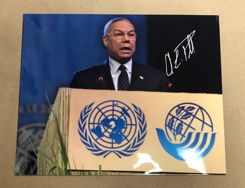 Colin Powell signed 8x10 photo autograph | eBay
