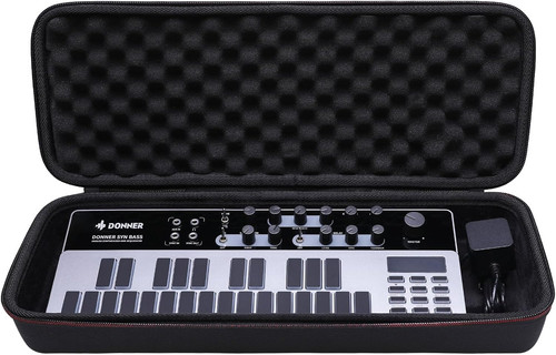 LTGEM Hard Case for Donner Essential B1 Analog Bass Synthesizer D1 ...