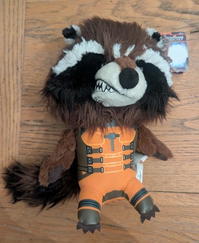 Guardians of the Galaxy Rocket Racoon 26cm Talking Plush Toy, BNWT ...