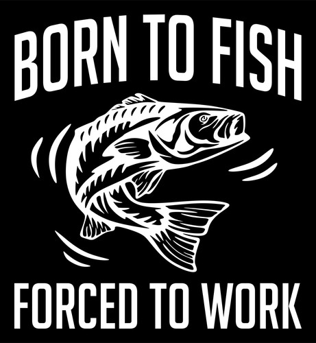 Born to Fish Vinyl Decal Sticker Car Truck RV Window Tablet Laptop SUV ...