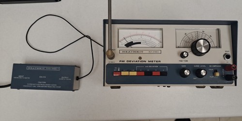 Heathkit Model Im-4180 FM Deviation Meter 25 - 1000 MHz IM4180 for sale ...