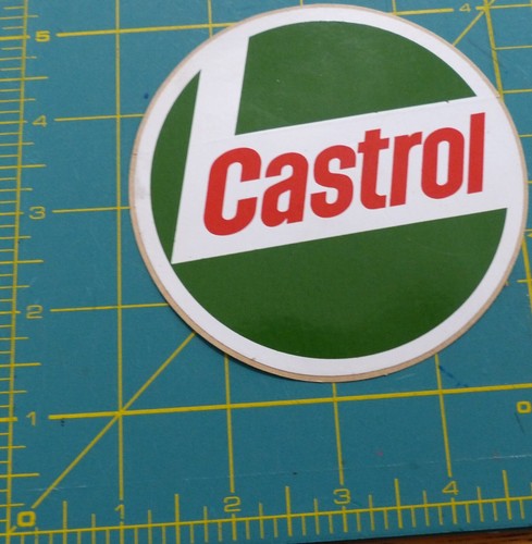 Castrol Vinyl Sticker/Decal Gas Oil -Vintage Classic Rat Rod Racing ...