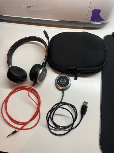 Jabra GN Headphones With Microphone Model ENC010 Black | eBay