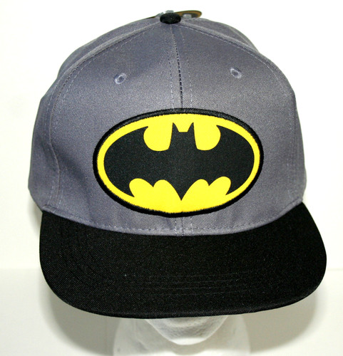 Official The Batman DC Comics Bat Yellow Oval Signal Cap Hat New NOS ...