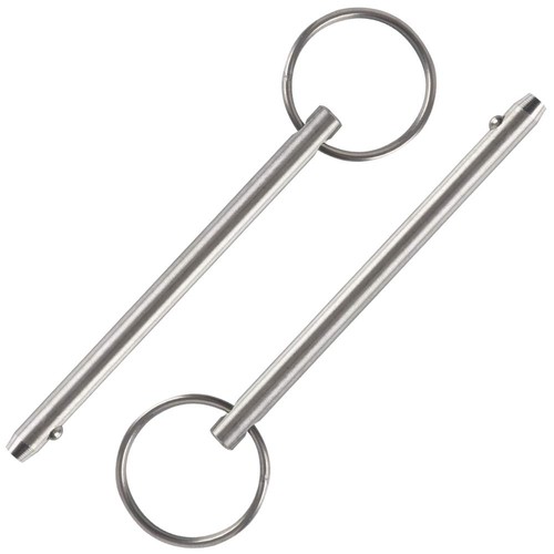 2 Pack Quick Release Pin, Diameter 1/4"(6.3mm), Total Length Silver | eBay