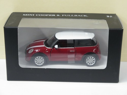 MINI Cooper S Pull Back Toy Car Red 80442447939 | eBay