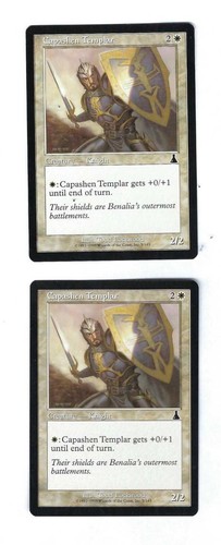 2x Capashen Templar - Urza's Destiny - Magic The Gathering NM/M (Never ...