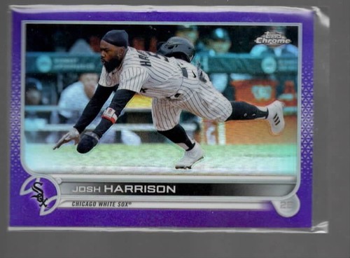 JOSH HARRISON 2022 TOPPS CHROME UPDATE PURPLE REFRACTOR CARD #USC111 | eBay