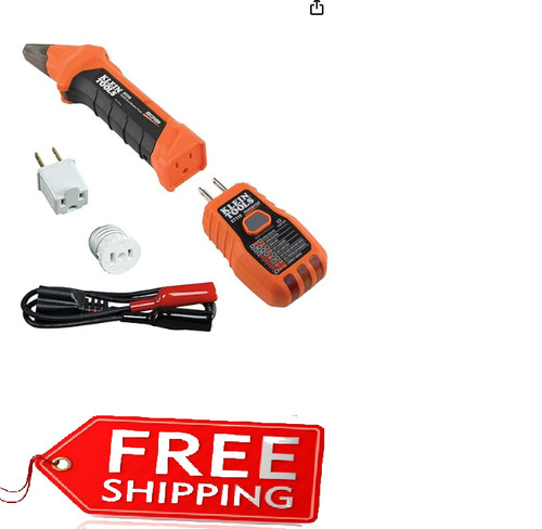 Klein Tools 80016 Circuit Breaker Finder Tool Kit with Accessories, 2 ...