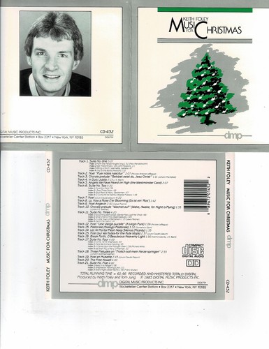 KEITH FOLEY - MUSIC FOR CHRISTMAS (CD 1985) **21 TRACKS** *SYNTHESIZER ...