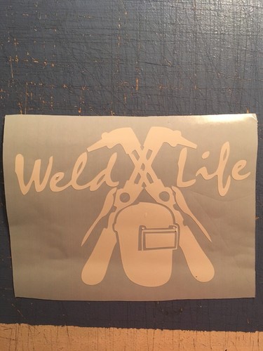 Weld Life Welders Logo Cars Trucks Welders Toolbox | eBay