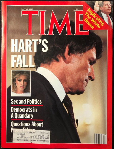 TIME MAGAZINE - May 18 1987 - GARY HART / Richard Nixon / Henry ...