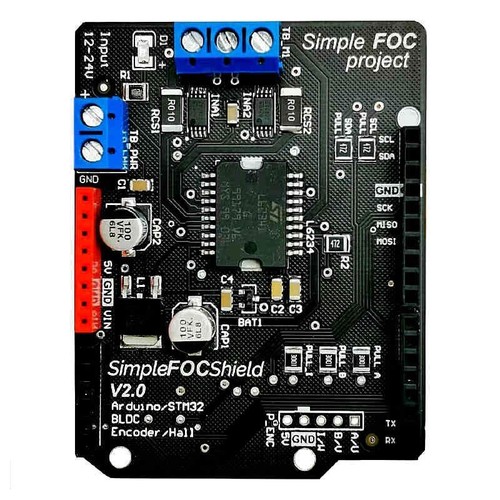 SimpleFOC Shield BLDC Motor Board Compatible Ar-duino UNO for Gimbal ...
