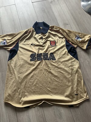 Arsenal Shirt Sega for sale | eBay