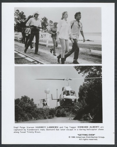 @Col Getting Even ’86 AUDREY LANDERS EDWARD ALBERT HELICOPERS | eBay