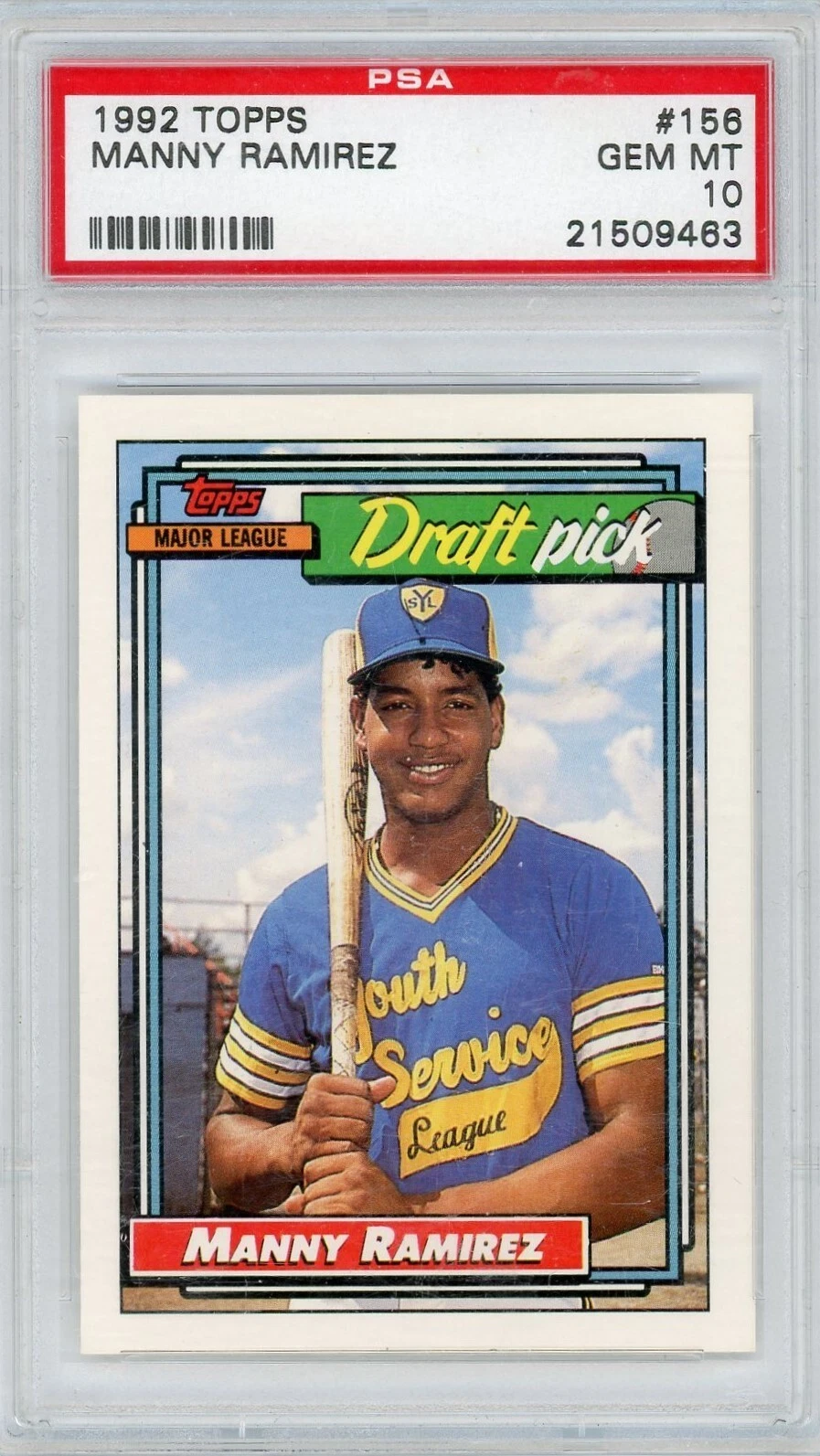 Manny Ramirez 1992 Topps #156 Base Price Guide - Sports Card Investor