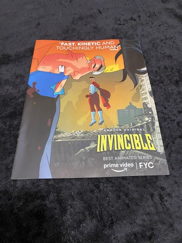 INVINCIBLE Emmy ad for Best Animated Series with Markus Sebastian "Mark ...