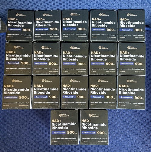 Reus Research NAD+ Nicotinamide Ribosode • 17 Boxes | eBay