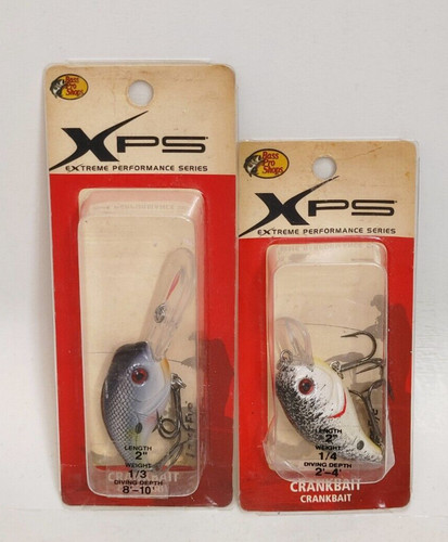 (2) Bass Pro Shops XPS Lazer Eye Crankbait Fishing Lures Lot of 2 | eBay