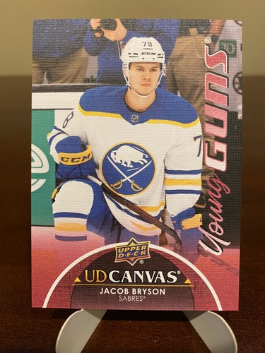 2021-22 Upper Deck Series 1 Jacob Bryson Canvas Young Guns #C101 ...