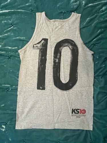 RARE 2010 Quiksilver WSL 10X World Champion Kelly Slater KS10 Tank Top ...