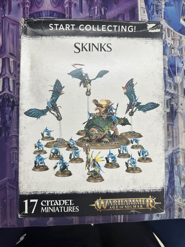 Start Collecting! Warhammer Skinks Army New in Box | eBay