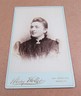 Vintage Henry Ehm Cabinet Card Black White Art Photograph Older Lady ...