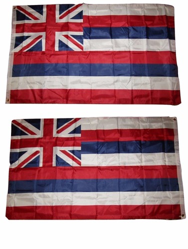 3x5 State of Hawaii Hawaiin 2 Faced Double Sided 2-ply Polyester Flag ...