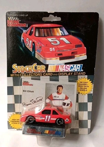 Bill Elliott #11 Ford T Bird Amoco Stock Car 1992 NASCAR Racing ...