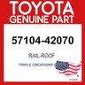 57104-42070 Toyota Member sub-assy, front cross 5710442070, New Genuine ...