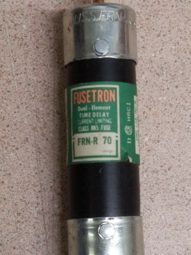 Bussmann Fusetron FRN-R-70 Fuses Lot of 2 | eBay