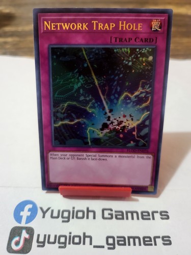 Yu-Gi-Oh Network Trap Hole FLOD 1st Edition Ultra Rare Light Played | eBay