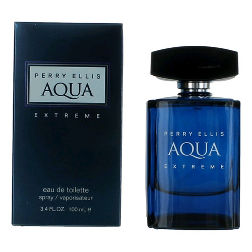 Perry Ellis Aqua Extreme by Perry Ellis, 3.4 oz Eau De Toilette Spray ...