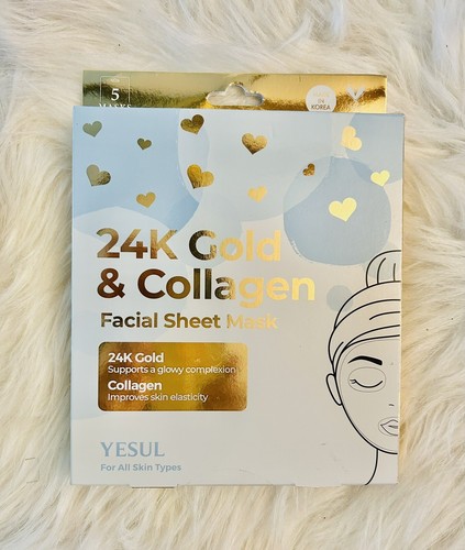 Yesul 24K Gold & Collagen Facial Sheet Mask | eBay