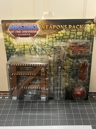 Masters of the Universe Classics Weapons Rack MOTU 2010 Mattel - Brand ...