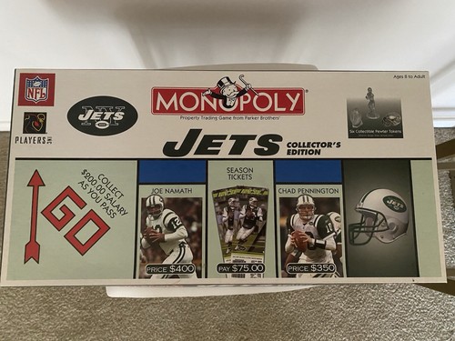 Jets Monopoly board game | eBay