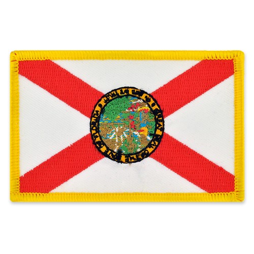 PinMart's Embroidered US State Flag Patch- Florida Flag | eBay
