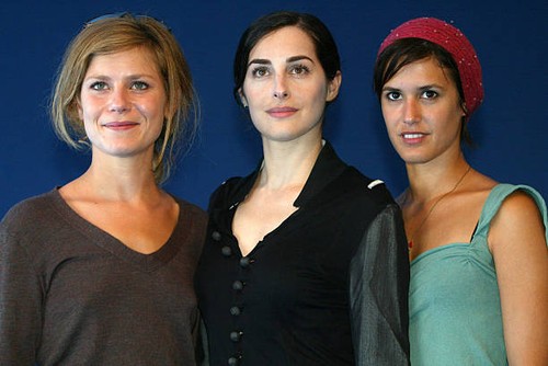 Actresses Marina Fois Amira Casar and Olivia Bonamy at the 2002 De- Old ...