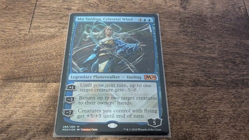 Mu Yanling, Celestial Wind - #286-MTG-Core Set 2020 (M20)- FOIL Mythic ...