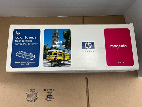 HP Invent Color Laser Jet Print Cartridge Series 4500/4550 C4193A Color ...
