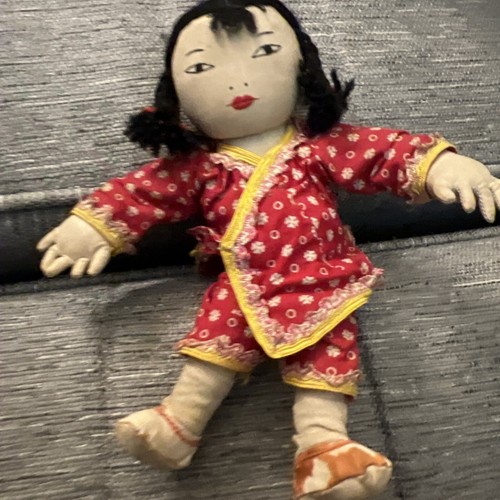 VTG Mei Mei An Original Ada Lum Doll, Chinese Cloth Doll 15", C1te | eBay