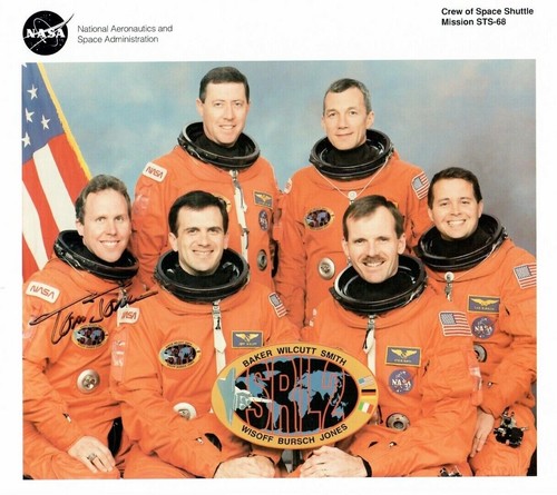 STS-68 Crew Lithograph Signed by Astronaut Tom Jones | eBay