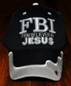 JESUS RELIGIOUS FBI FIRM BELIEVER IN JESUS BLACK CHRISTIAN HAT BALL CAP ...