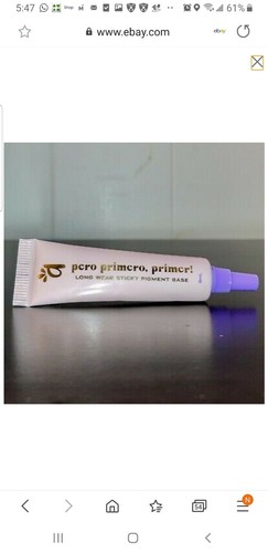 Alamar Cosmetics Pero Primero Primer! Long Wear Sticky Pigment Base ...