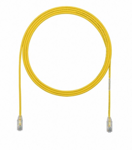 1 x Panduit UTP28SP5YL-Q 1.524m Cat6 U/UTP (UTP) Network Cables (1.524m ...